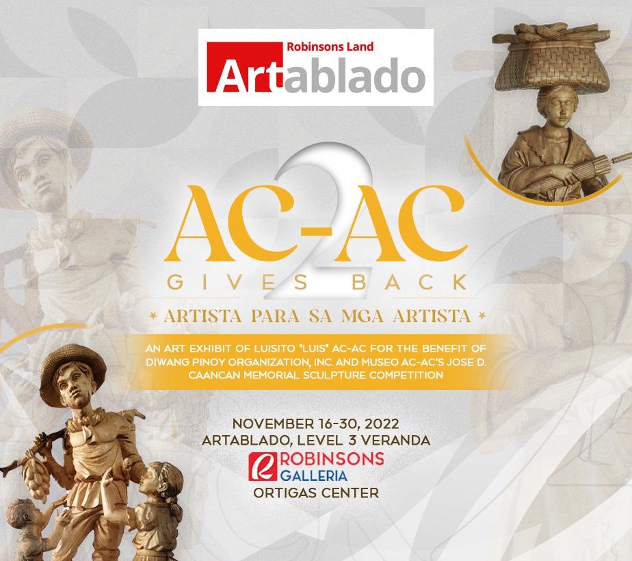 ARTablado, Luis Ac-ac team up for charity show | Robinsons Land Corporation