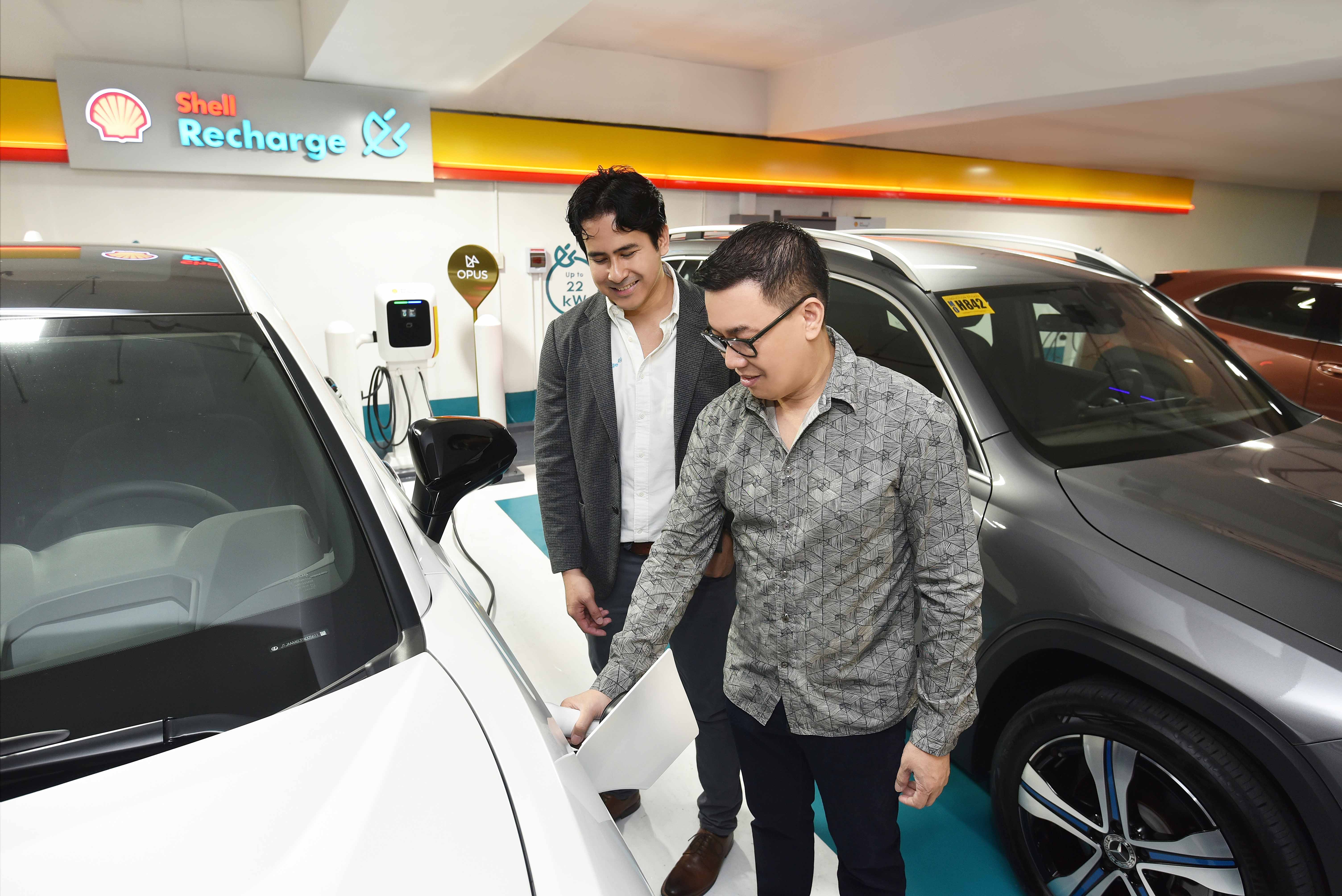 Opus Mall Welcomes Shell Recharge EV Charging Station | Robinsons Land ...